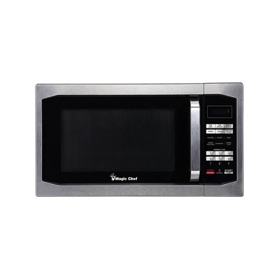 Magic Chef Mcm1611st 1100 Watt 1.6 Cubic Feet Microwave With Digital ...