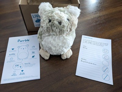 Purrble Calming Toy Companion - Interactive Plush : Target