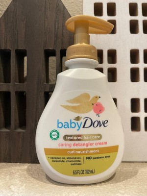 Baby Dove Textured Hair Care Detangling Cream - 6.5 Fl Oz : Target