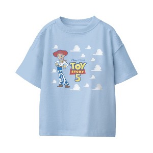 Disney Pixar Toy Story 5 Youth Logo In The Clouds Jessie : Target