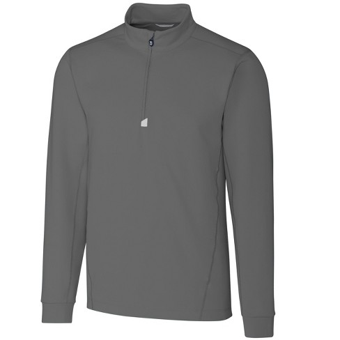 Cutter & Buck Traverse Stretch Quarter Zip Mens Big And Tall Pullover ...
