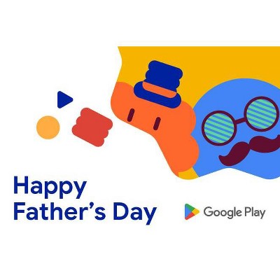 Google Play Father's Day $200 Gift Card (email Delivery) : Target
