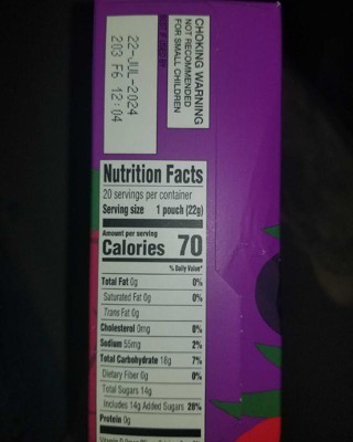 Organic Mixed Berry Fruit Snacks - 20ct - Good & Gather™ : Target