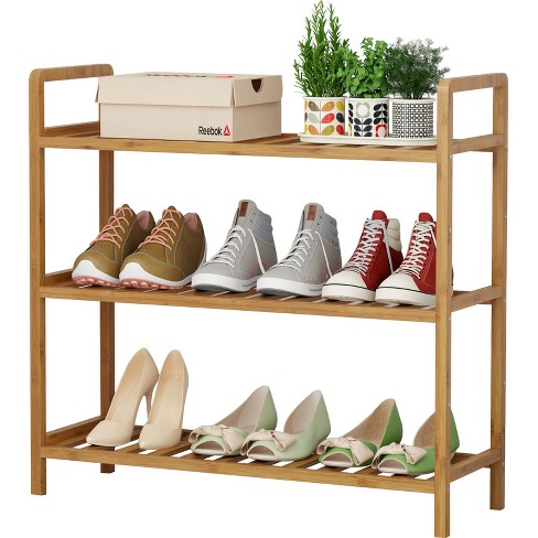 Skonyon 3 Tier Bamboo Shoe Rack : Target