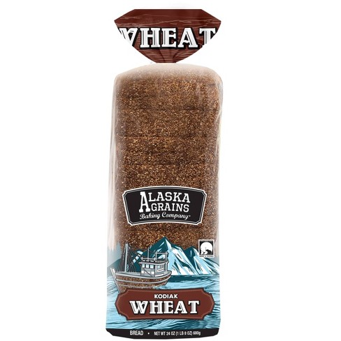 Alaska Grains Kodiak Wheat Bread - 24oz : Target