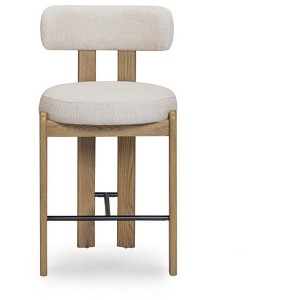 TOV Furniture Odessa Performance Fabric Counter Stool in Cream : Target