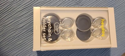 Apple Airtag 4pk Silicone Keychain - Heyday™ Black : Target