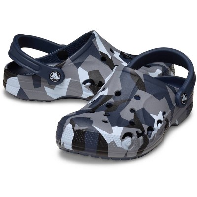 Crocs Adult Baya Seasonal Printed Clogs, Navy/Multi, M12 : Target