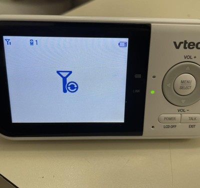 Vtech 2.8" Digital Video Baby Monitor With Night Light - White - Vm3258 ...