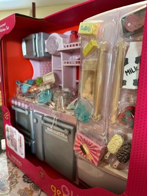 Our Generation Light-pink Gourmet Kitchen & Play Food Accessory Set For ...