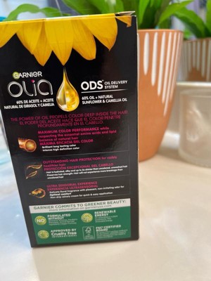 Garnier Olia Oil Powered Permanent Hair Color - Intense Red 6.65 - 1 Fl ...