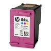 HP 64XL High Yield Original Ink Cartridge, 415 Page Yield - Tri-Color ...