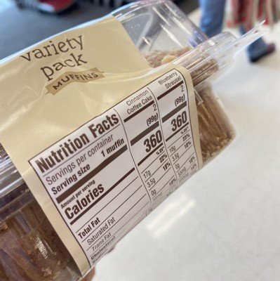 Blueberry Streusel & Cinnamon Coffee Cake Muffins Variety Pack - 14oz ...