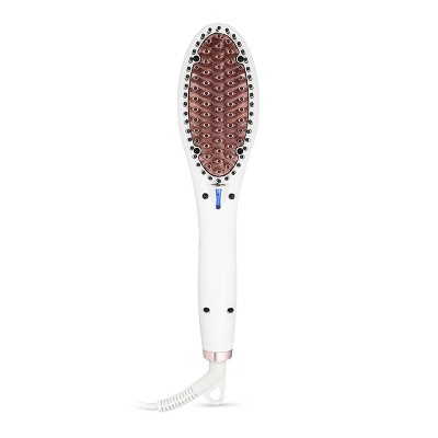 Gamma+ Ceramic Hot Brush With Cool Touch Technology Reduces Frizz ...