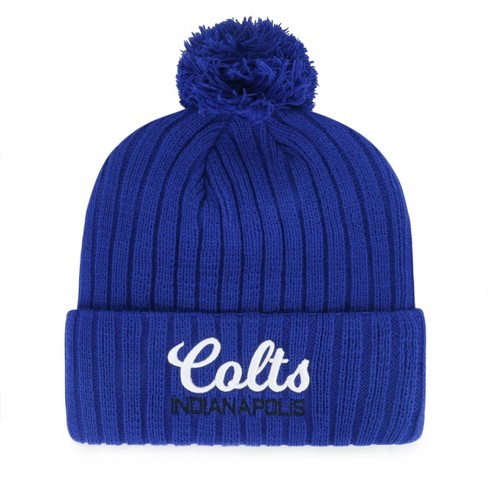 Nfl Indianapolis Colts Women's Flourish Knit Beanie : Target