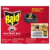 Raid Indoor Roach Killer Small Roach Baits Double Control - 12ct : Target
