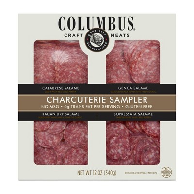 Columbus Charcuterie Sampler Deli Meats - 12oz : Target