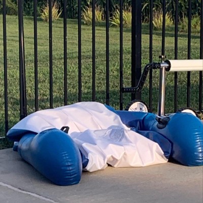 Intex Inflatable Lounge Pool Recliner Lounger Chair With Cup Holders ...