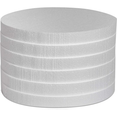 Juvale 6 Pack Foam Circles For Crafts, 12 Inch Round Foam Disc For ...