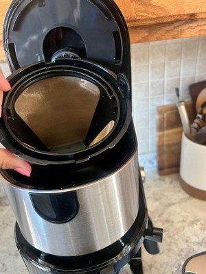 Braun Multiserve Plus 10-cup Pod Free Drip Coffee Maker, 7 Brew Sizes ...