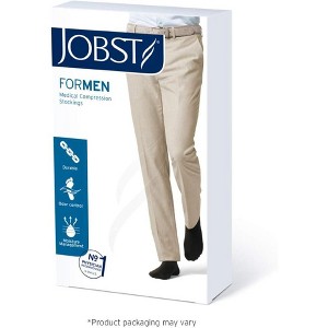 Jobst Support Men Knee High Socks Compression 15-20 XL White : Target