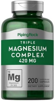 Piping Rock Triple Magnesium Complex 420mg | 200 Capsules : Target