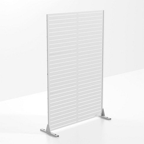 Neutypechic Metal Outdoor Privacy Screen Freestanding Patio Decorative ...