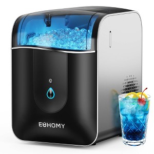 EUHOMY 40lbs Smart Nugget Ice Maker Countertop with APP Remote Control ...
