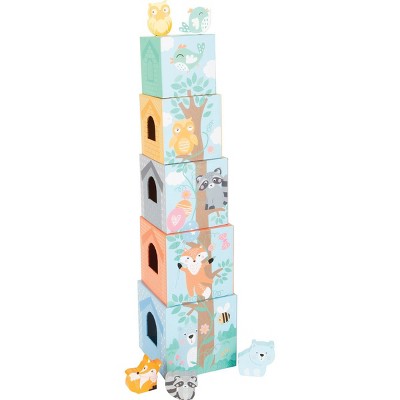 Sassy Toys Moody Matching Mushrooms Stacking Toy : Target