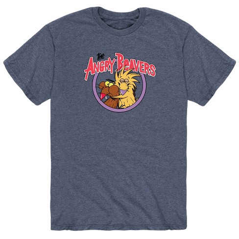 Men's Angry Beavers Daggett Doofus And Norbert Foster Hug Short Sleeve ...