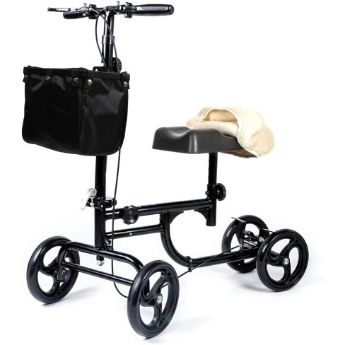 Bodymed Knee Walker For Leg And Foot Injuries With Dual Brakes ...