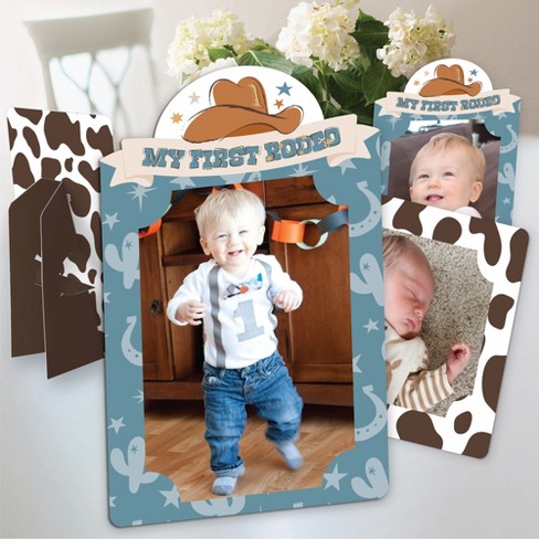 Big Dot Of Happiness My First Rodeo - Little Cowboy 1st Birthday Party ...