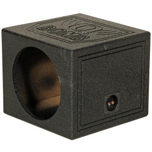 Q-POWER QBOMB15S QBOMB 15 Inch Sealed Car Single Subwoofer Sub Box ...