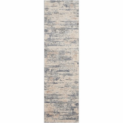 Nourison Rustic Textures Abstract Modern Indoor Area Rug Beige/grey 2'2 ...