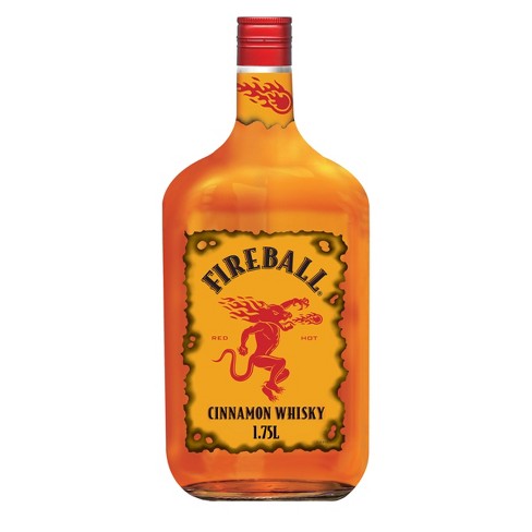 Fireball Red Hot Cinnamon Blended Whisky - 1.75l Bottle : Target
