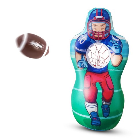 Kovot Inflatable Football Target Set - Inflates To 5 Feet Tall! - Soft ...