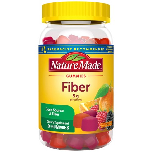 Nature Made Fiber 5g Gummies - 90ct : Target