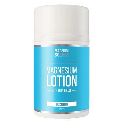 Magnum Solace Magnesium Lotion Unscented (2.0oz) | Alternative to ...