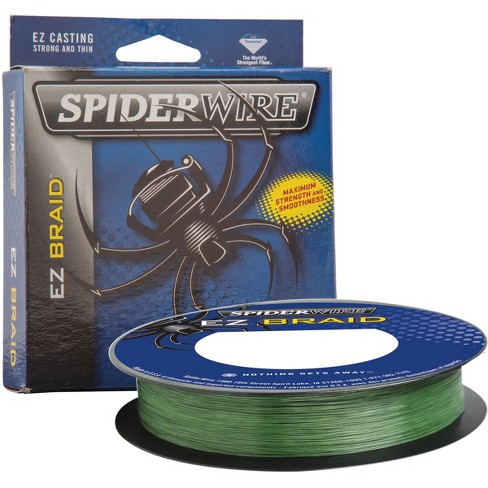 Spiderwire Ez Braid Fishing Line (110 Yds) - 50 Lb Test - Moss Green ...