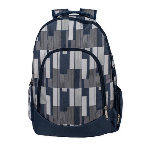 Reinforced And Water Resistant Padded Laptop School Backpack (grey ...