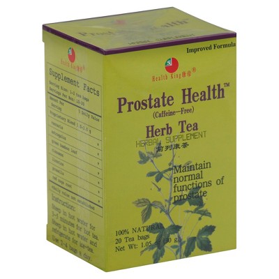 Health King Tea Prostate Tea - Case Of 12 - 20 Bg : Target