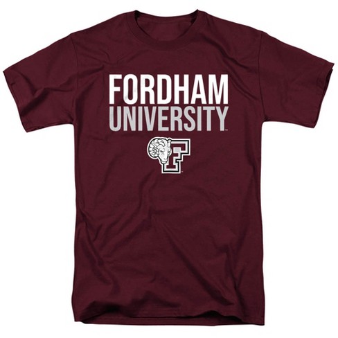 Fordham University Official Stacked Adult T Shirt,stacked, 2x-large ...