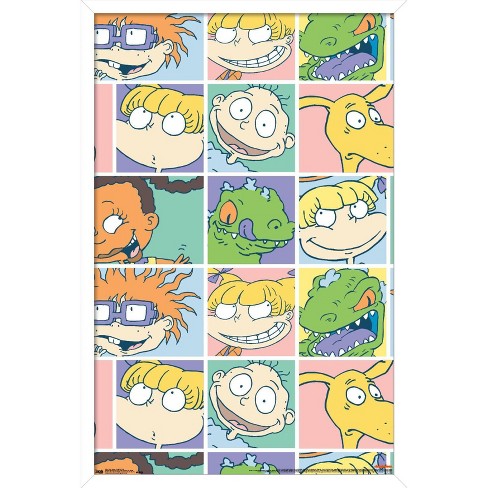 Trends International Nickelodeon Rugrats Grid Framed Wall Poster Prints ...