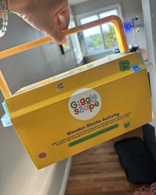 Wooden Blocks Activity - Gigglescape™: Educational Letter Blocks ...