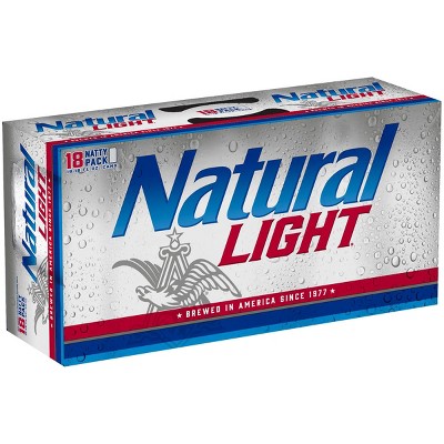 Natural Light Beer - 18pk/12 Fl Oz Cans : Target