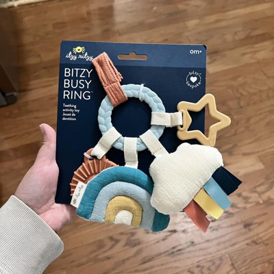 Itzy Ritzy Bitzy Busy Ring Teething Activity Toy - Cloud : Target