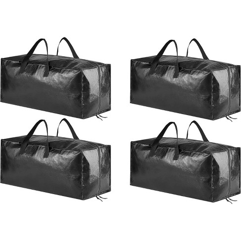 4 Pc Heavy Duty Moving Bags – Durable Storage Totes With Backpack ...