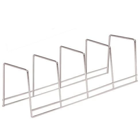 Better Houseware 4-section Plate Rack In Silver : Target