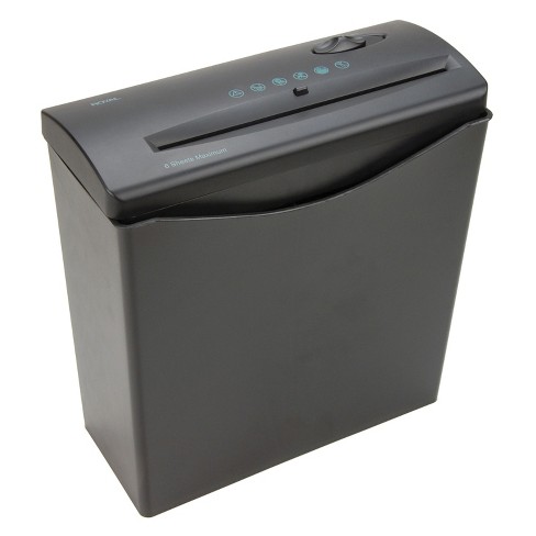 Royal® Js55 6-sheet Shredder With Basket In Black : Target