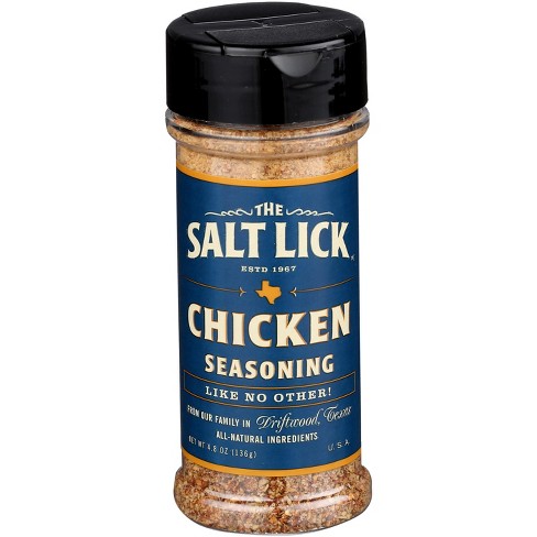 Salt Lick Seasoning Chicken - Pack Of 6 - 4.8 Oz : Target